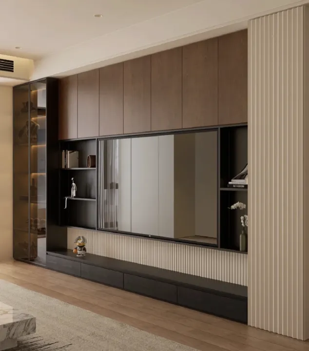 【SG Local Contractor】【Custom Furniture】Customized TV Wall/ TV Console ...