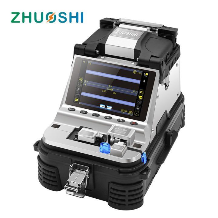 ZHUOSHI AI-10A Optical Fiber Fusion Splicer for FTTH and Cable Splicing ...