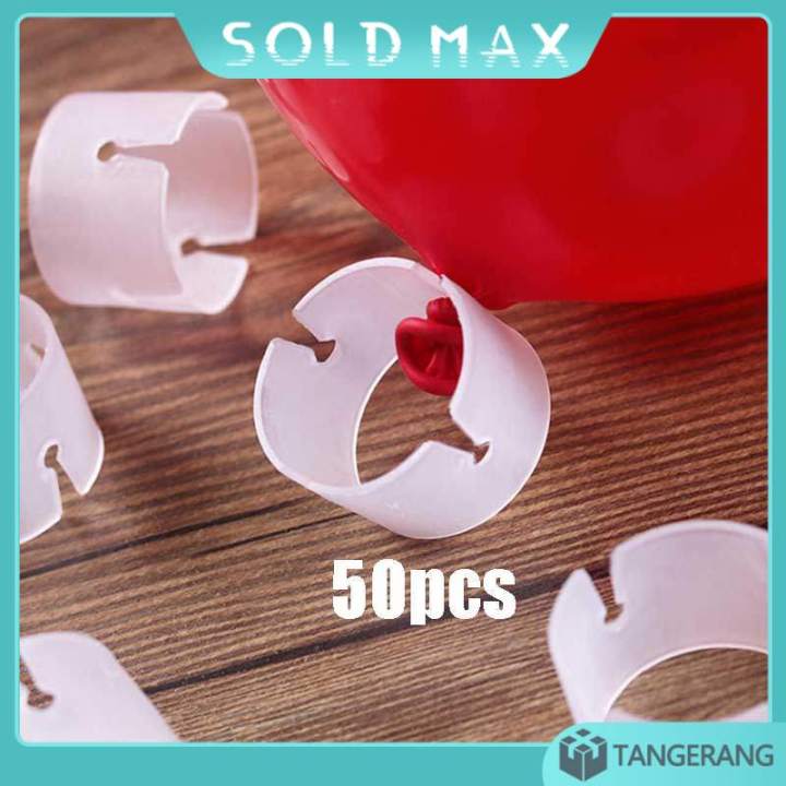 Balloon Arch Clip 50 Pcs Klip Plastik Kuat Untuk Rangkaian Balon Cocok ...