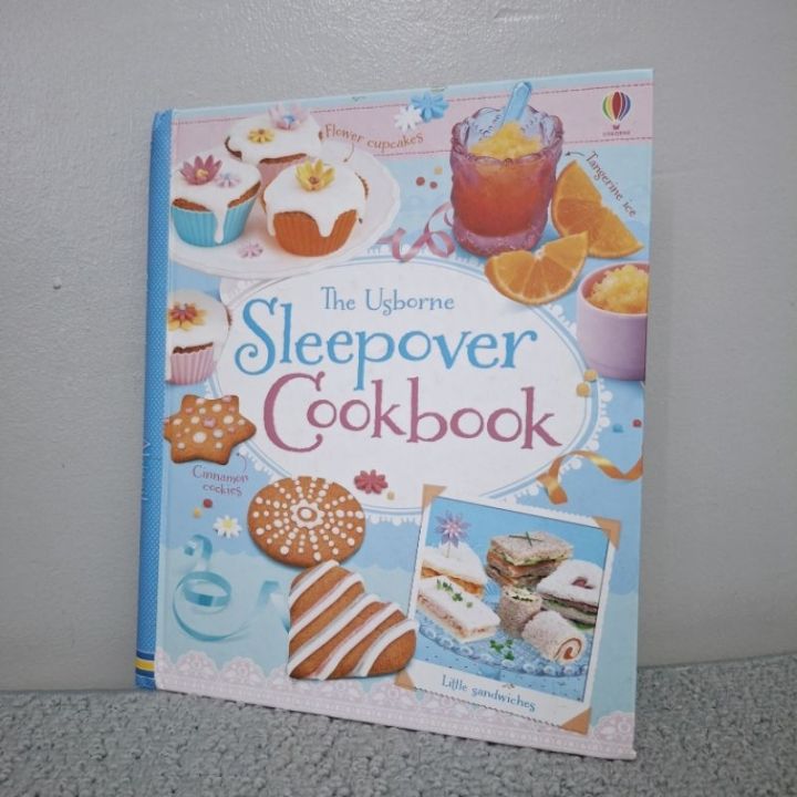 TheREDLibrary- The Usborne Sleepover Cookbook Cooking Books for Kids ...