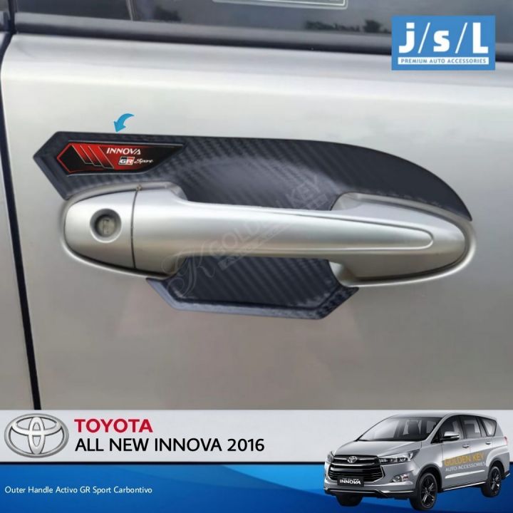 JSL Outer Handle All New Innova Reborn 2016 Up to 2021 Mangkok Pintu Activo GR Sport Carbontivo ...