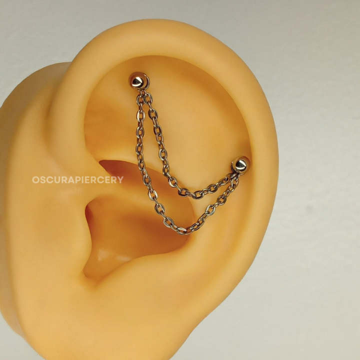 Double Chain Attachment | Implant Grade Titanium | Lazada PH