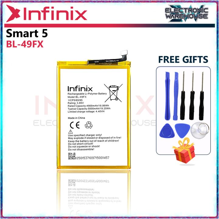 Battery for X657 X657C MZ-Infinix X657C MZ-Infinix X657B Infinix Smart ...
