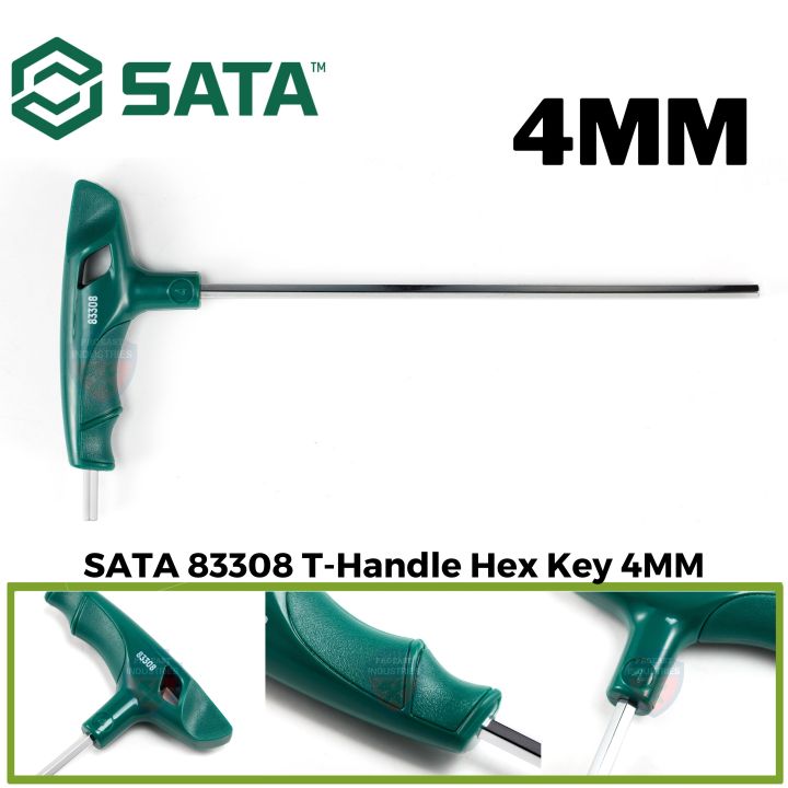 SATA 83308 T-Handle Hex Key 4MM | Lazada