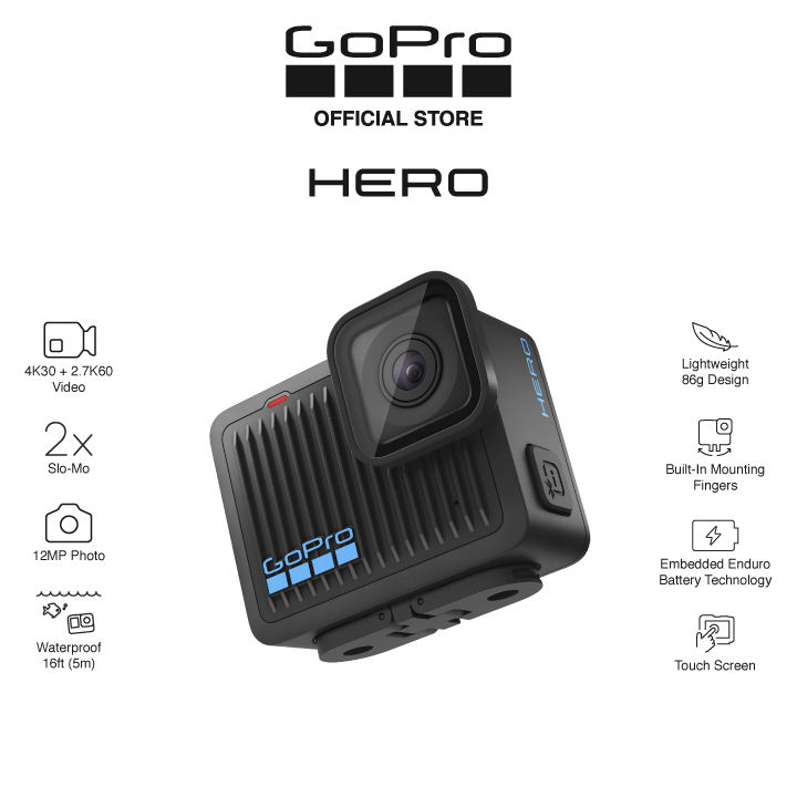 GoPro HERO Our smallest 4K camera (NEW) | Lazada Singapore