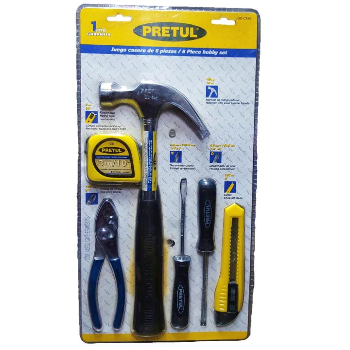 Pretul 6 Piece Hobby Tool Set | Lazada PH