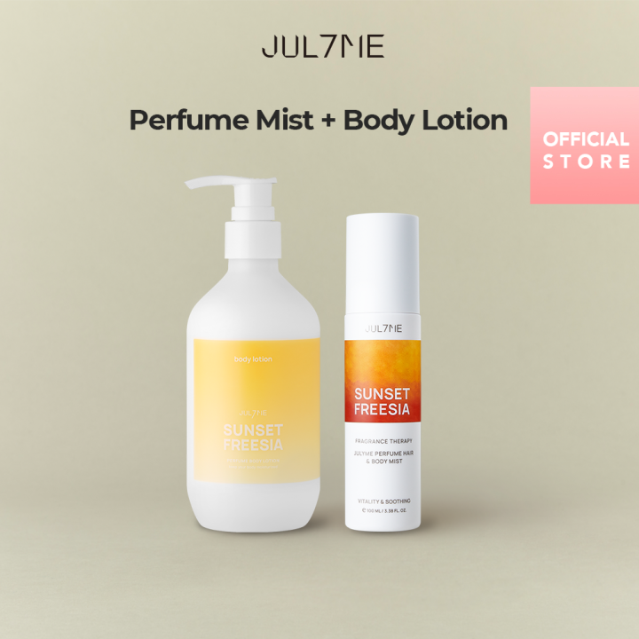 [JULYME] [Bundle of 2] Perfume Hair & Body Mist 100ml + Body Lotion ...