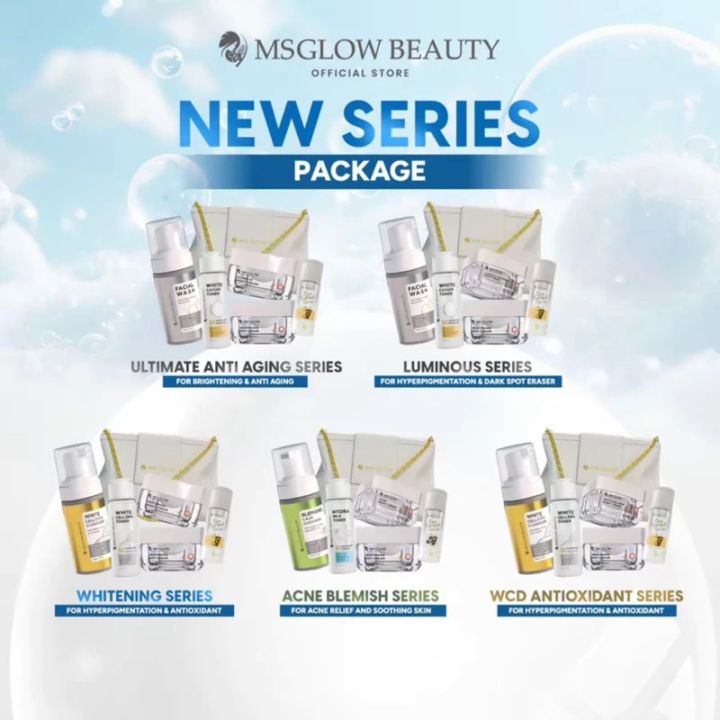 Ms Glow Paket All Series - Ms Glow Paket Whitening Series - Acne ...