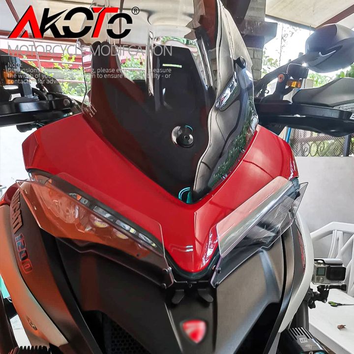 Headlight Cover Light Bracket Fits For Ducati Multistrada Mts 950 1200 ...