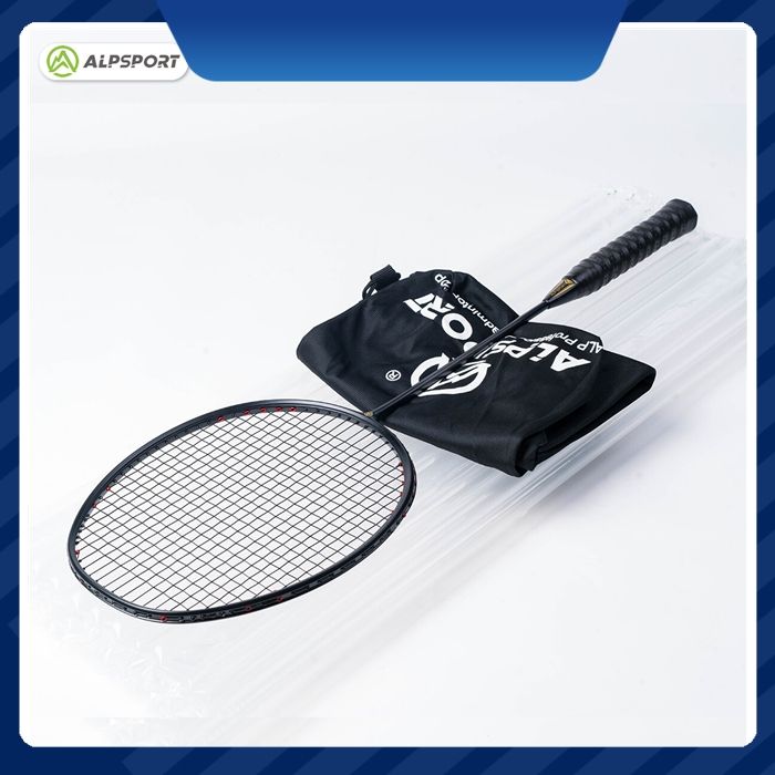 Professional 2-Piece Badminton Racket Set - Full Carbon 6U 72g 30lbs ...