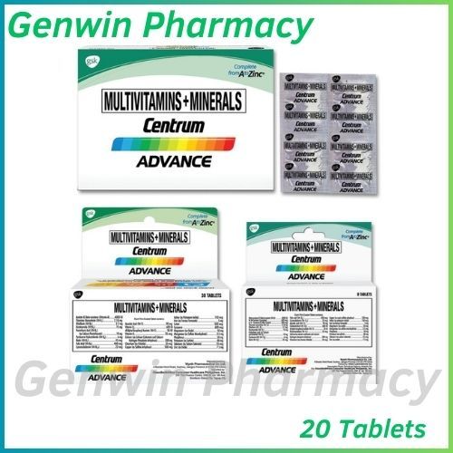 Centrum Advance (complete multivitamin) 20pcs | Lazada PH