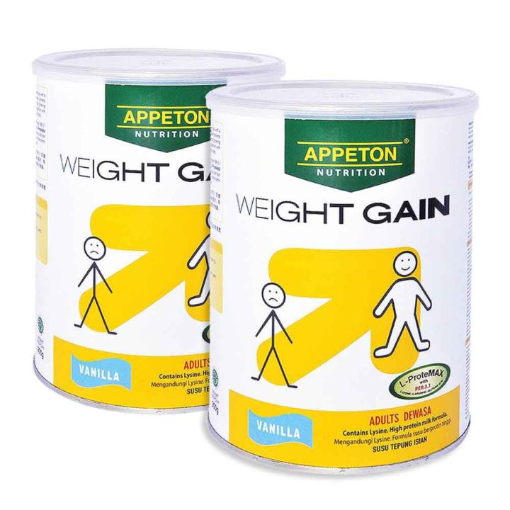 ( READY STOCK ) APPETON Weight Gain for Adult - Vanilla | Lazada