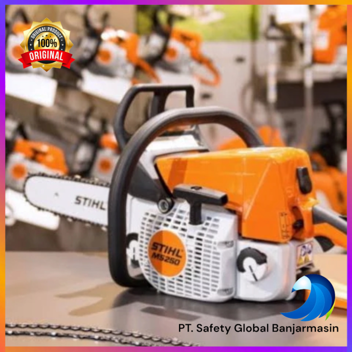 Gergaji Mesin Chainsaw STIHL MS 250 20" Inch Original / Gergaji Mesin Potong Kayu STIHL MS 250 ...