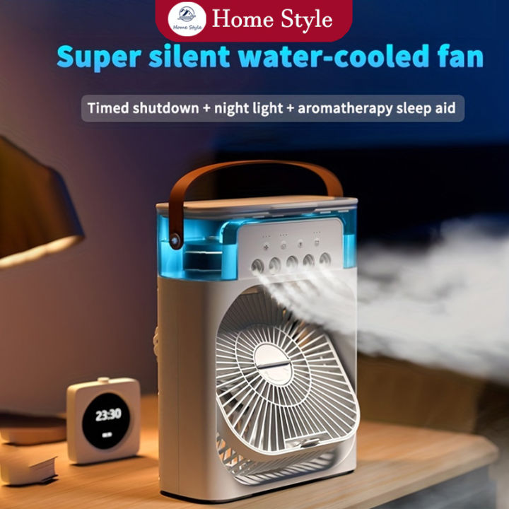 【Ready Stock】Portable USB Mini air conditioner, air cooler, fog fan ...