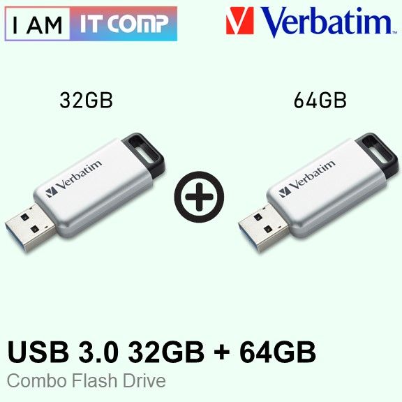 ( 2021 New Bundle ) Verbatim SnG Secure Pro USB 3.0 Flash Drive 16GB ...