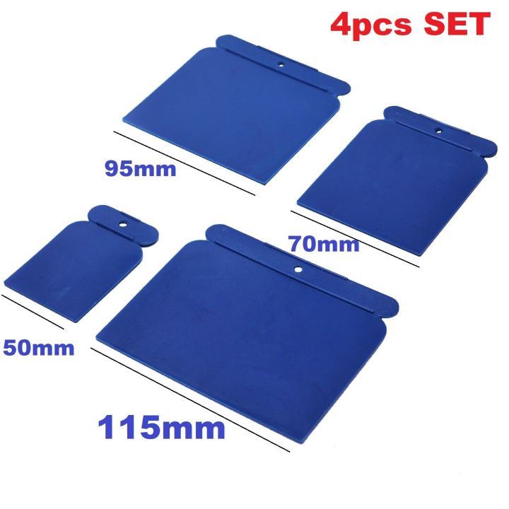 4PC PVC PUTTY SCRAPER SET PVC BLADE SCRAPER SET PENGIKIS PLASTIC ...