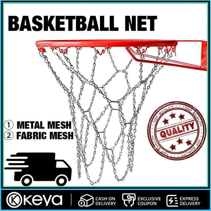 KeYa Newly Duty Standard Metal Steel/Cloth rope Basketball Net | Lazada PH