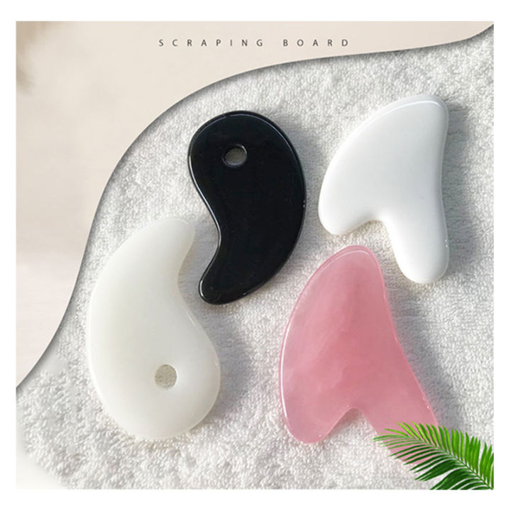 Cozyrooms Face Gua Sha Board Facial Scraping Scrapping Plate Face Body ...