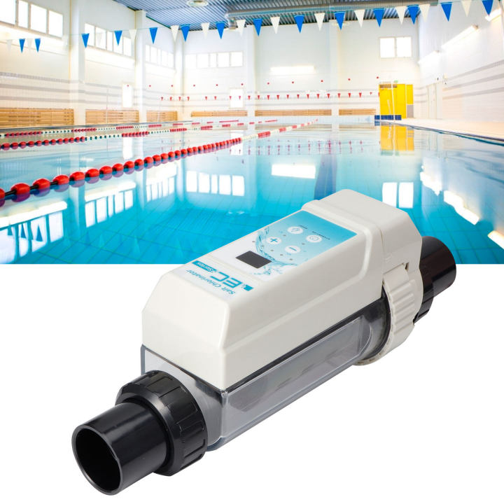 Pool Saltwater Salt Chlorine Generators Electrolysis Salt Chlorinator ...