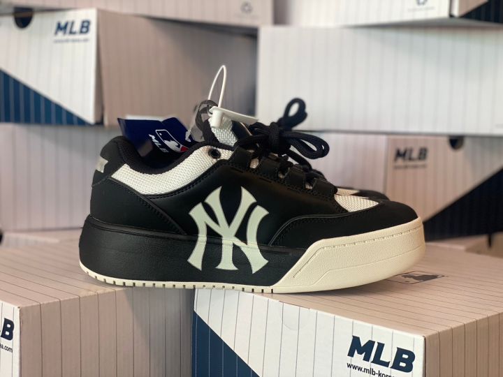 รองเท้าผ้าใบ MLB NYสินค้านำเข้าลิขสิทธิ์แท้ | Lazada.co.th