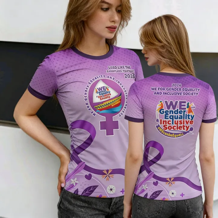 2026 National Women's Month ASEAN Uniform T-Shirt Sublimation T-Shirt ...