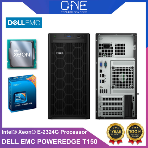 Intel® Xeon® E-2324G Processor | Dell EMC PowerEdge T150 Tower Type ...