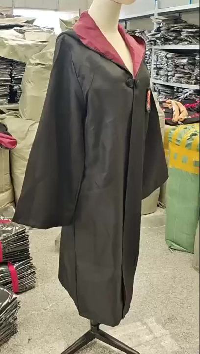 cos Clothing Harry Potter Clothing Magic Robe Halloween Cloak Cloak ...