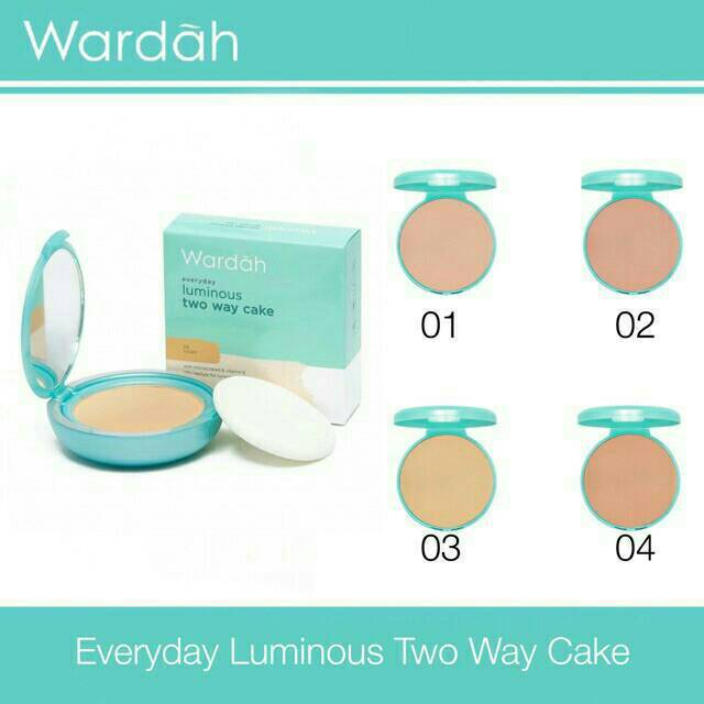 WARDAH Everyday Luminous Two Way Cake Refill - Bedak Padat | Lazada ...