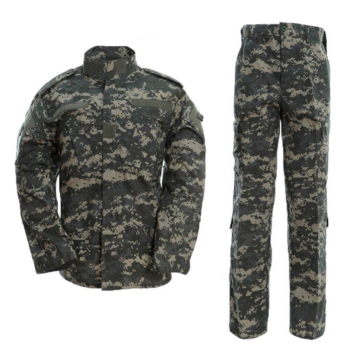 GERMAN ARMY WOODLAND CAMO Suit ACU BDU Military Camouflage Suit Sets CS ...