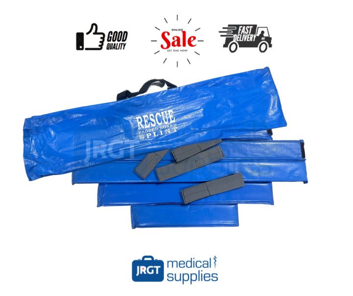Rescue Padded Board Splint (Blue) | Lazada PH