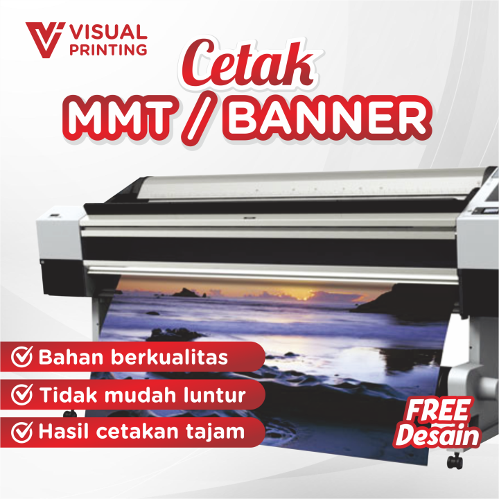 Cetak Spanduk / Cetak MMT / Cetak Banner | Lazada Indonesia