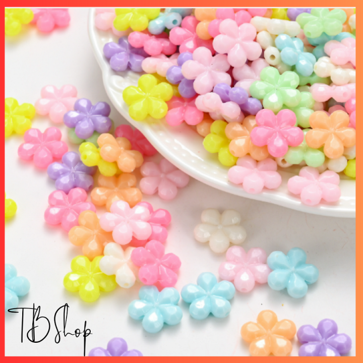 20pcs Manik Mote Bunga Pastel | Lazada Indonesia