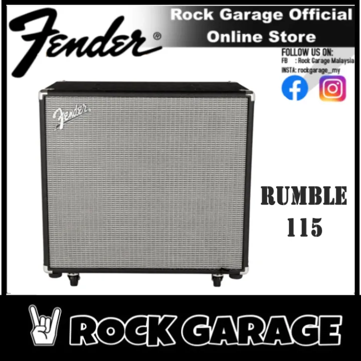 Fender Rumble 115 1x15 Bass Guitar Cabinet V3 | Lazada