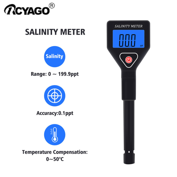 RCYAGO Salinity Hydrometer High Precision water quality tester for Soup ...