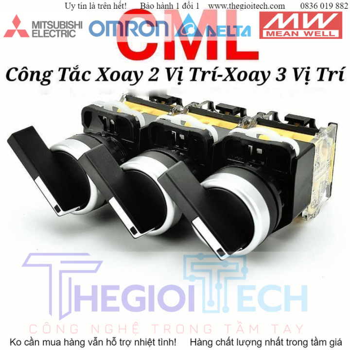 CÔNG TẮC XOAY 2 VỊ TRÍ,3 VỊ TRÍ CML CẦN DÀI | Lazada.vn