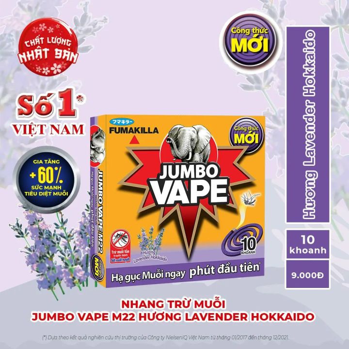 Combo 10 hộp / 5 hộp Nhang muỗi Jumbo Vape 10 khoanh / hộp | Lazada.vn