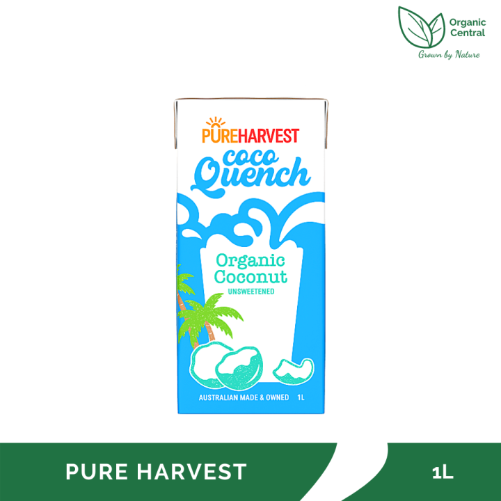 Pure Harvest Organic Coco Quench Unsweetened Coconut Milk 1L | Lazada PH