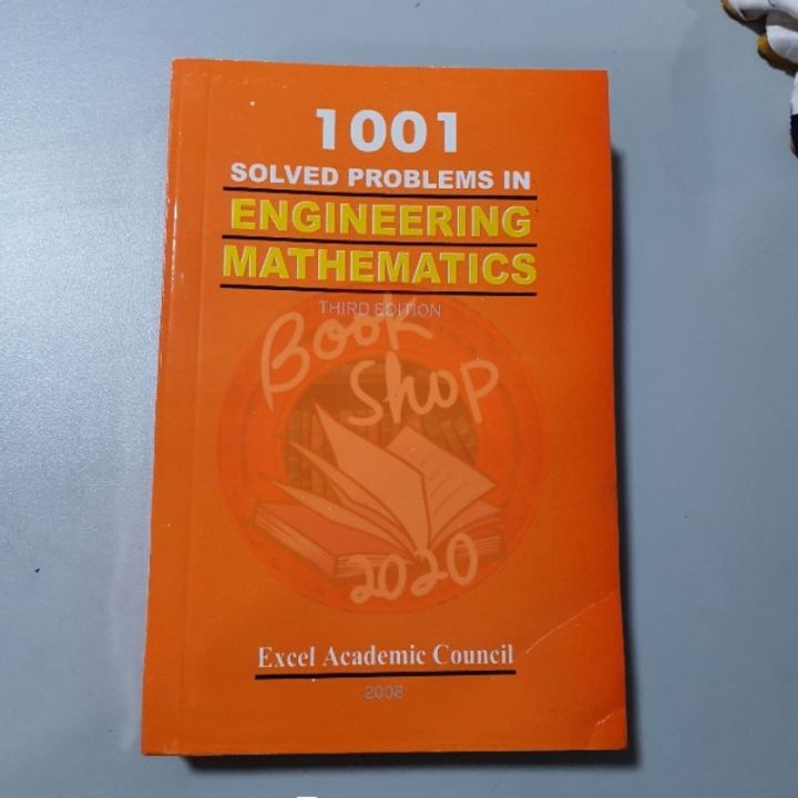 1001 Solved Problem in Engineering Mathematics third edition | Lazada PH