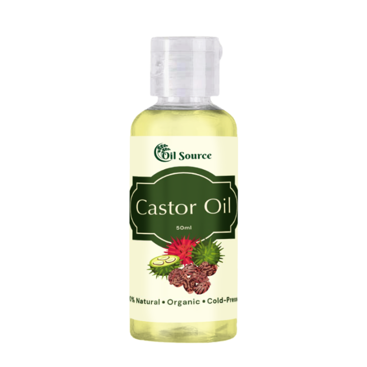 Oil Source Castor Oil 50ml Natural Organic Hair Grower Hair Loss ...
