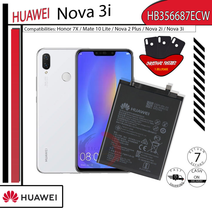 Huawei Nova 3i Battery HB356687ECW 3340mAh (Original Equipment Manufacturer) | Lazada PH