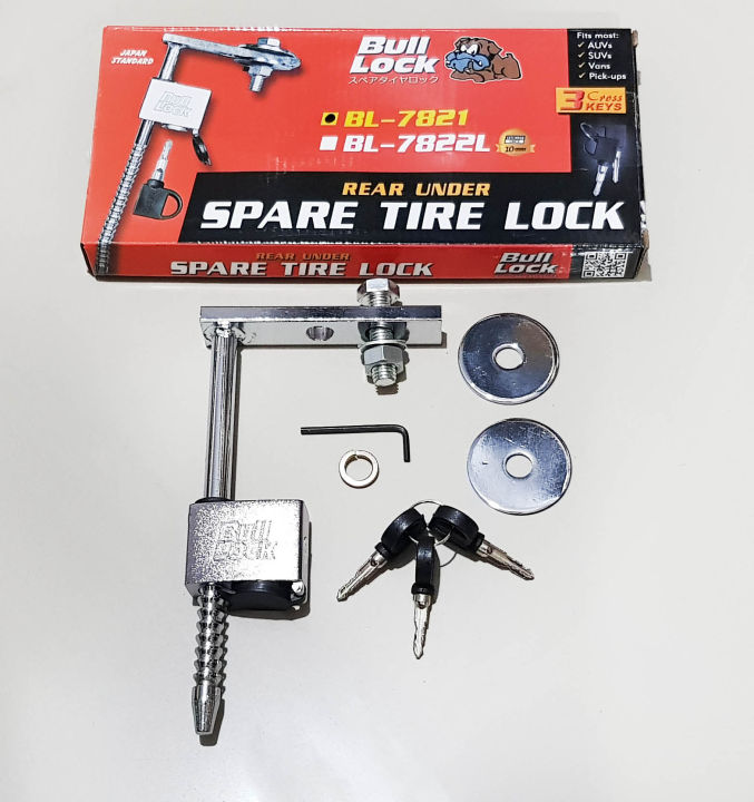 Toyota Fortuner Bull Lock Spare Tire Lock | Lazada PH
