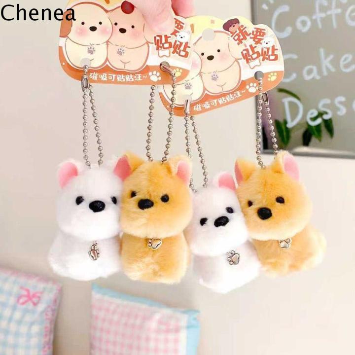 CHENEA 2Pcs น่ารัก ตุ๊กตาพวงกุญแจ การ์ตูน แขวนกระเป๋า ที่ห้อยกุญแจ ...