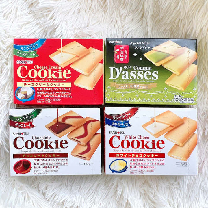 [Japan Popular] Sanritsu D'asses Cookie White Choco Chocolate Matcha ...