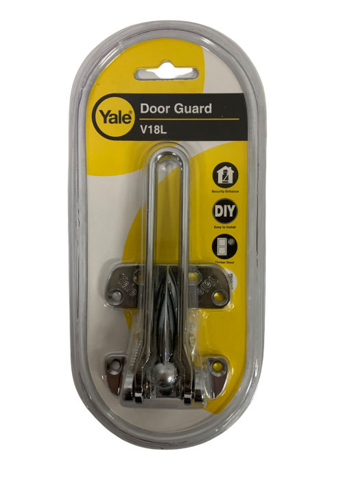 Yale Heavy Duty Door Guard for Safety - Silver V18L-US26 | Lazada PH