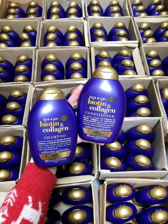 Dau Goi Biotin Collagen Phuc Hoi Chong Rung Toc Shampoo 385ml | Lazada