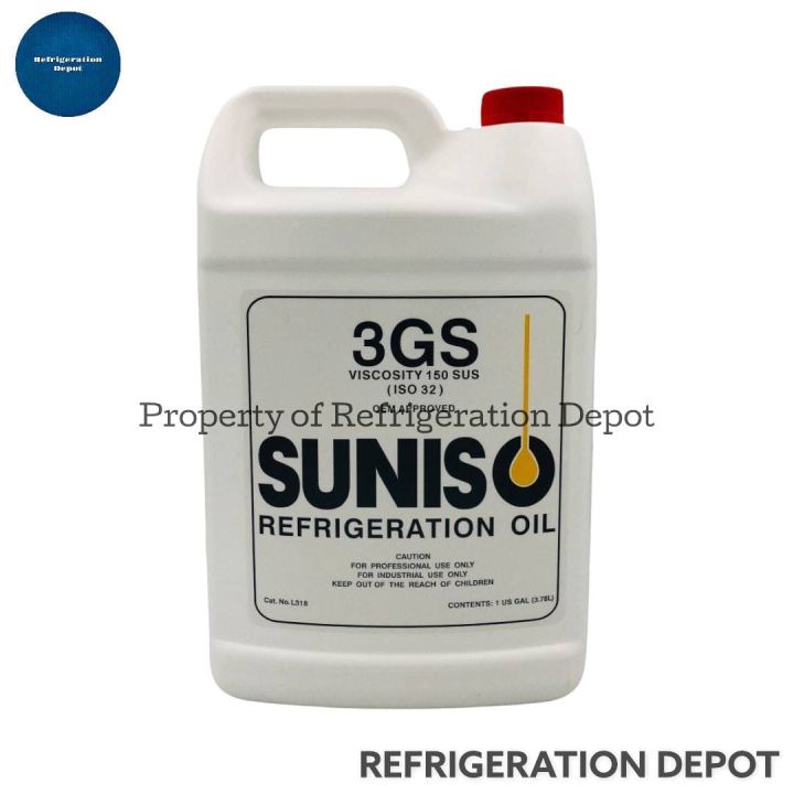 Suniso 3gs for R22 refrigerant oil (1 Gallon) | Lazada PH