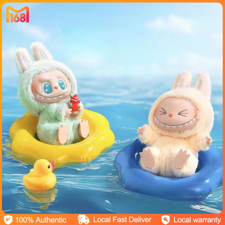 LABUBU Sit and Sit Party Box LABUBU Macaron Second Generation Vinyl ...