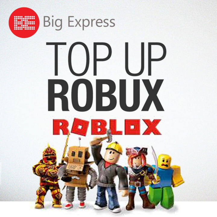 Roblox Game Robux Credit (Non CODE) 5 DAYS ⚡Fast Delivery - Big Express ...