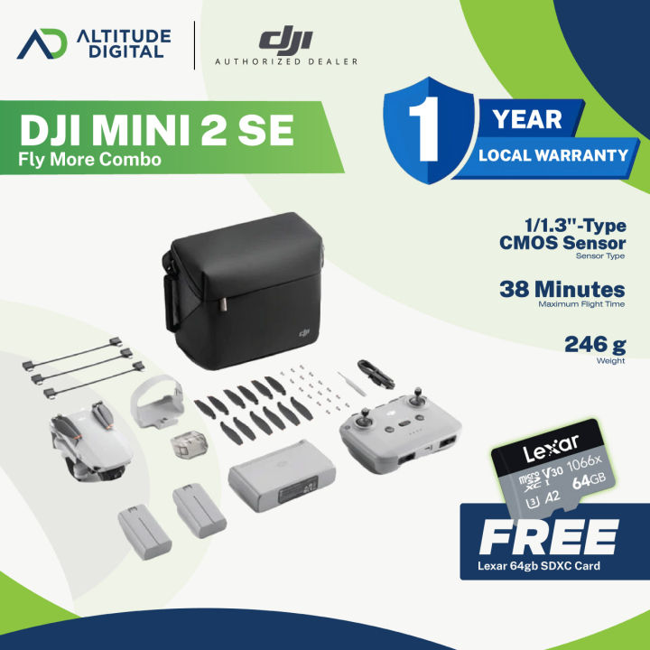 DJI Mini 2 SE Fly More Combo Drone | Lazada PH DJI Mini 2 SE Fly More Combo Drone | Lazada PH