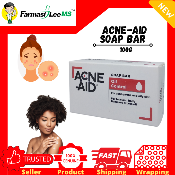 Acne Aid Bar 100g for pimple prone and oily skin (Exp 07/2025) | Lazada